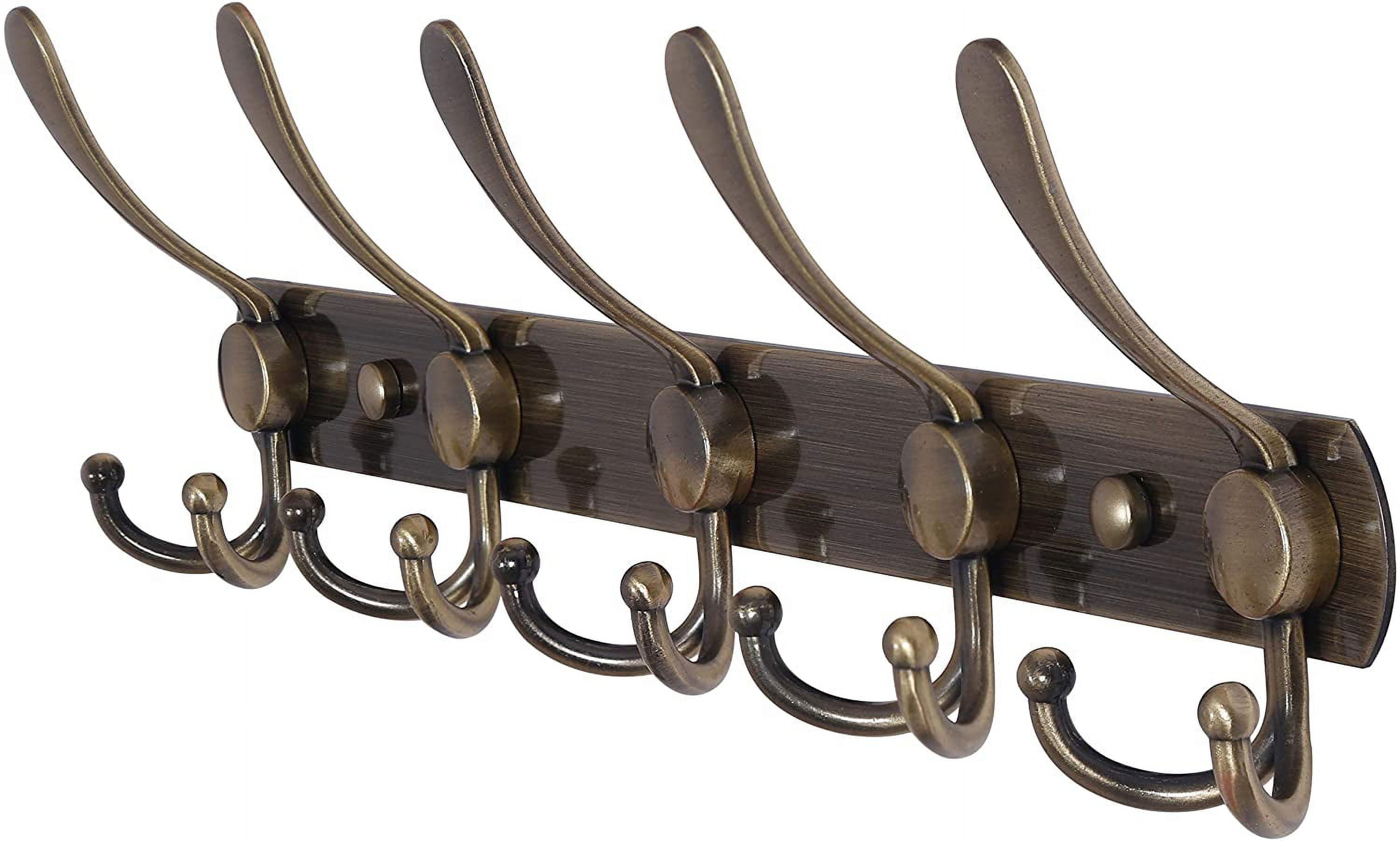 Wall Mounted Coat Rack ,Heavy Duty, Stainless Steel, Metal Coat Hook ...