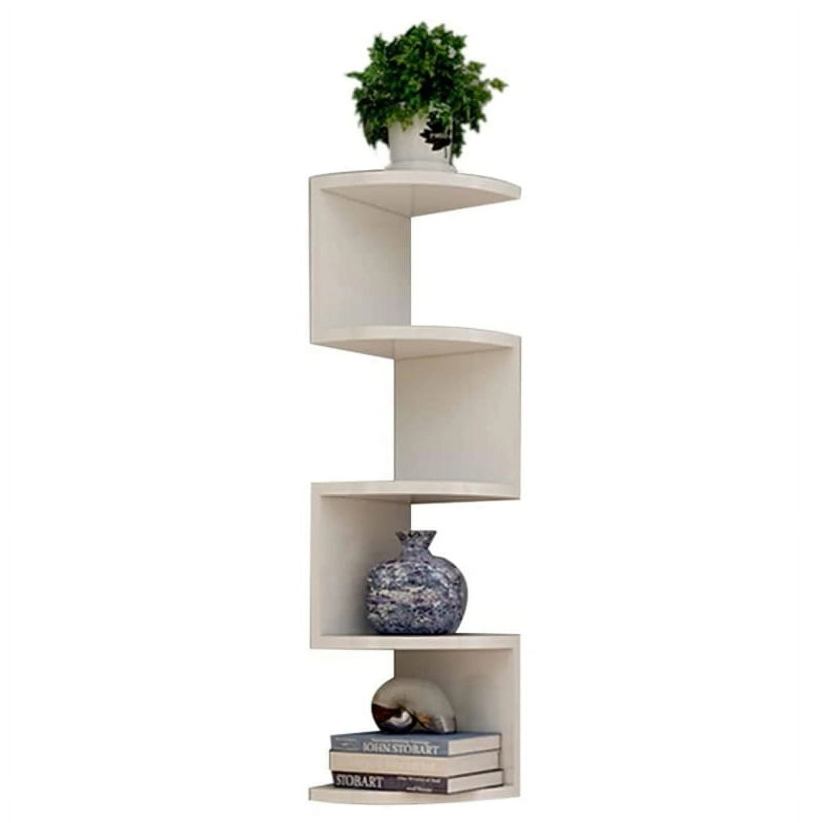 Wall Mounted Corner Storage Rack Classic 5 Layers Semicircular ...