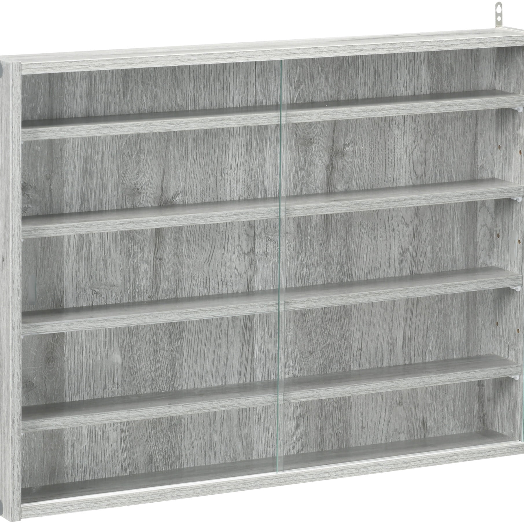 Wall-Mounted Design & Clear Glass - Showcase Miniatures with ...