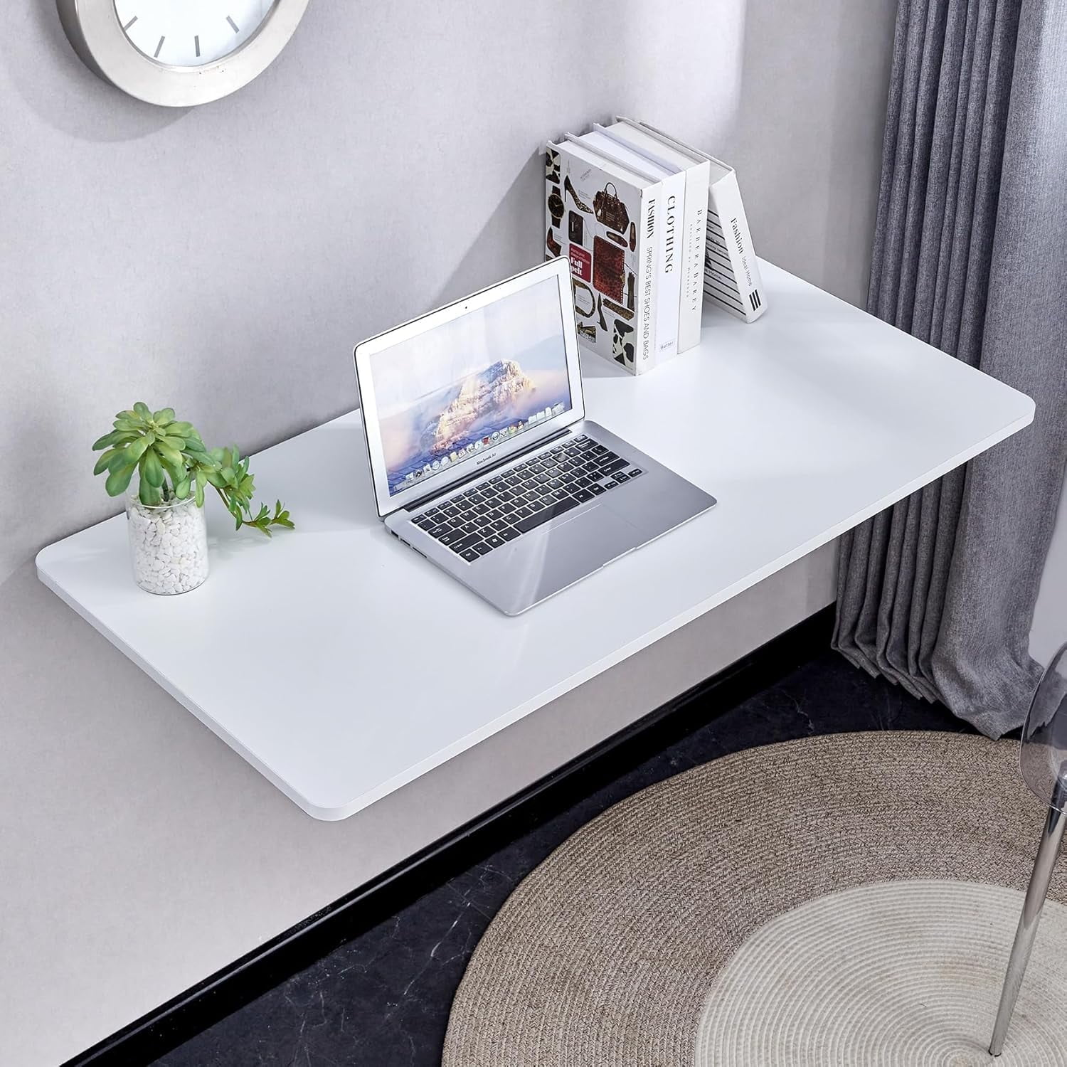 Wall Mounted Desk, Wall Mounted Folding Table, Laundry Folding Table ...