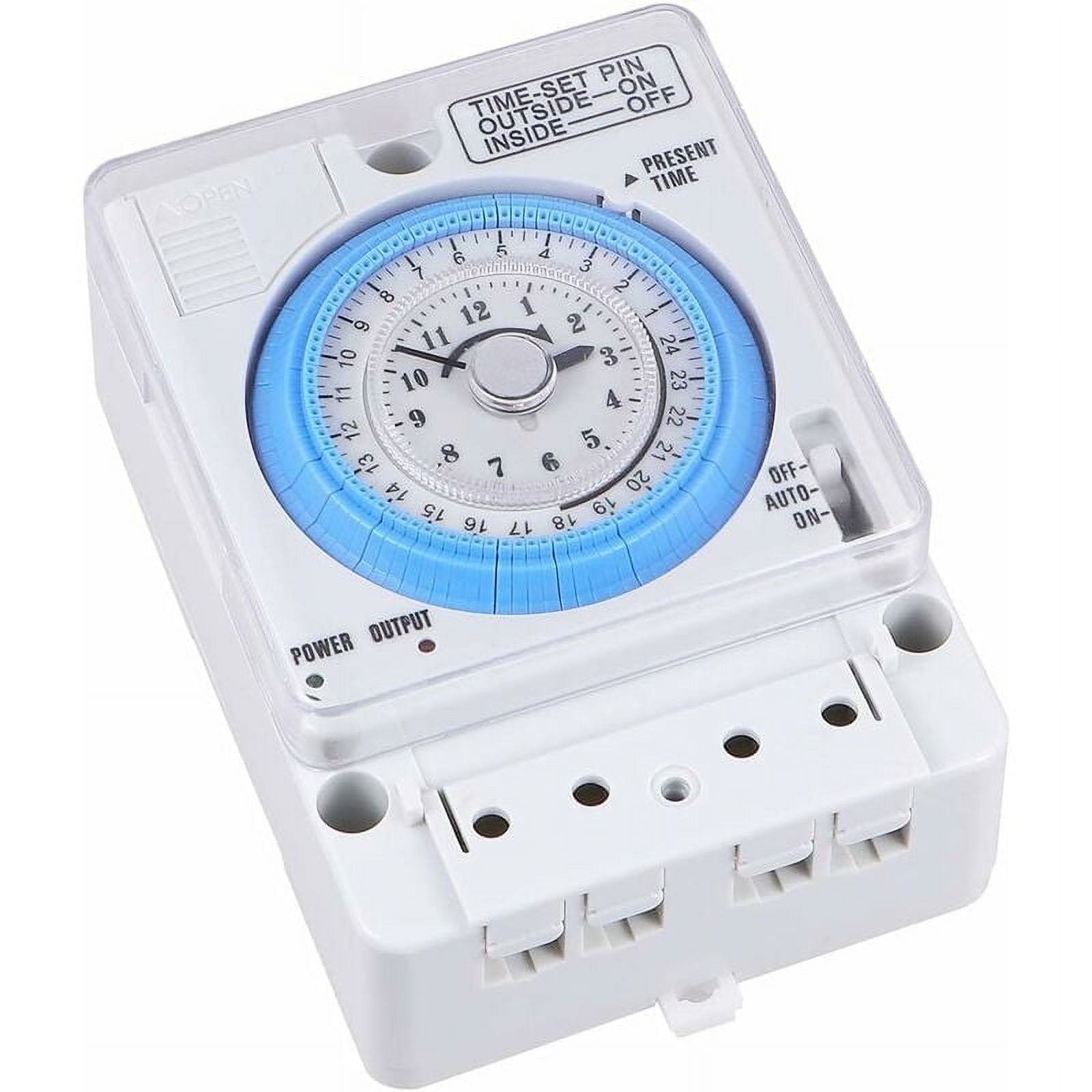 Wall-Mounted Digital Clock, Mechanical Timer With Low Power Consumption ...