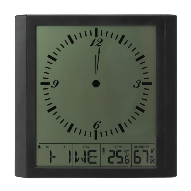 Wall Mounted Digital Display Clock 8.6 In Multifunction Large Digital ...