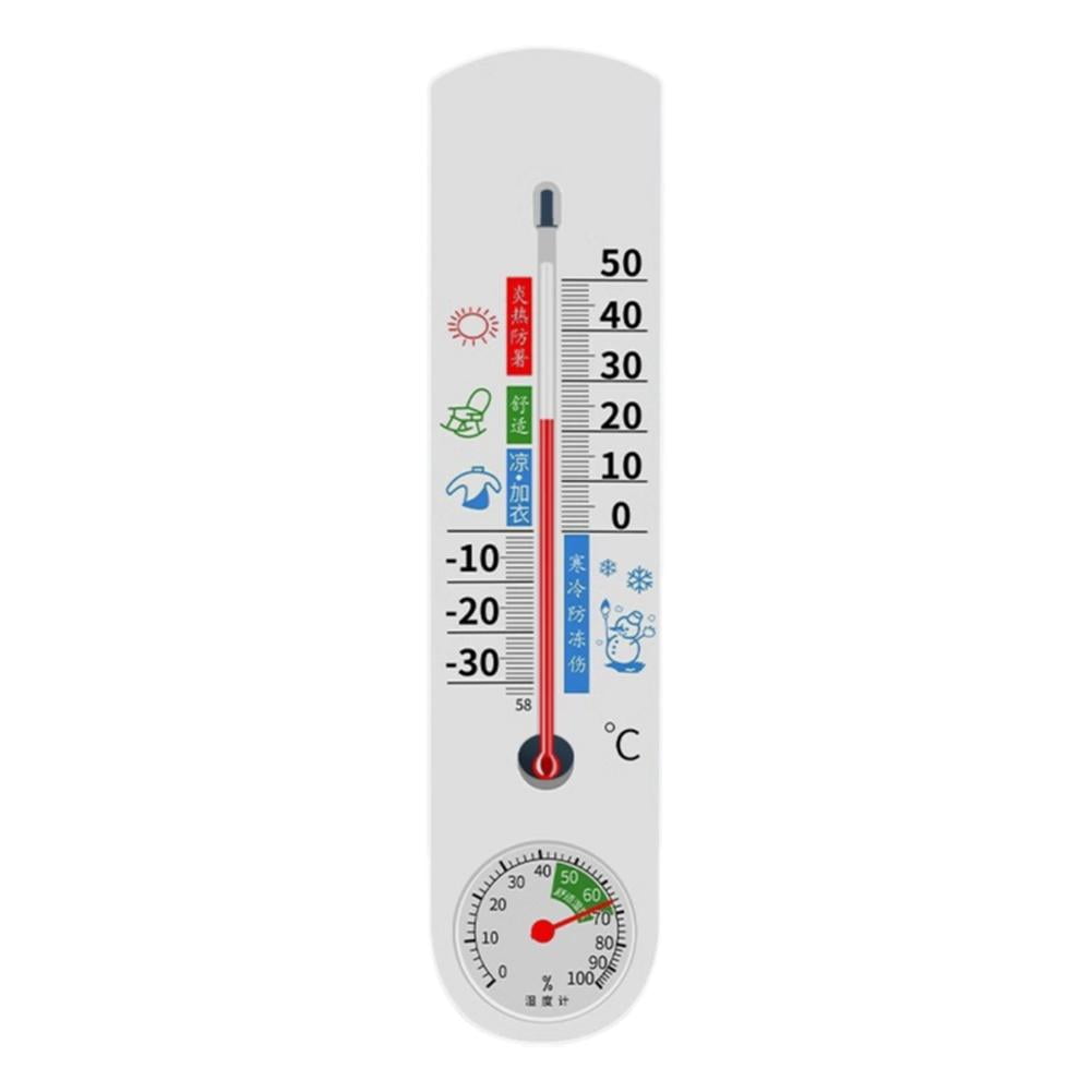 Wall Mounted Digital Thermometer High Accuracy Easy-to-Read Scale ...