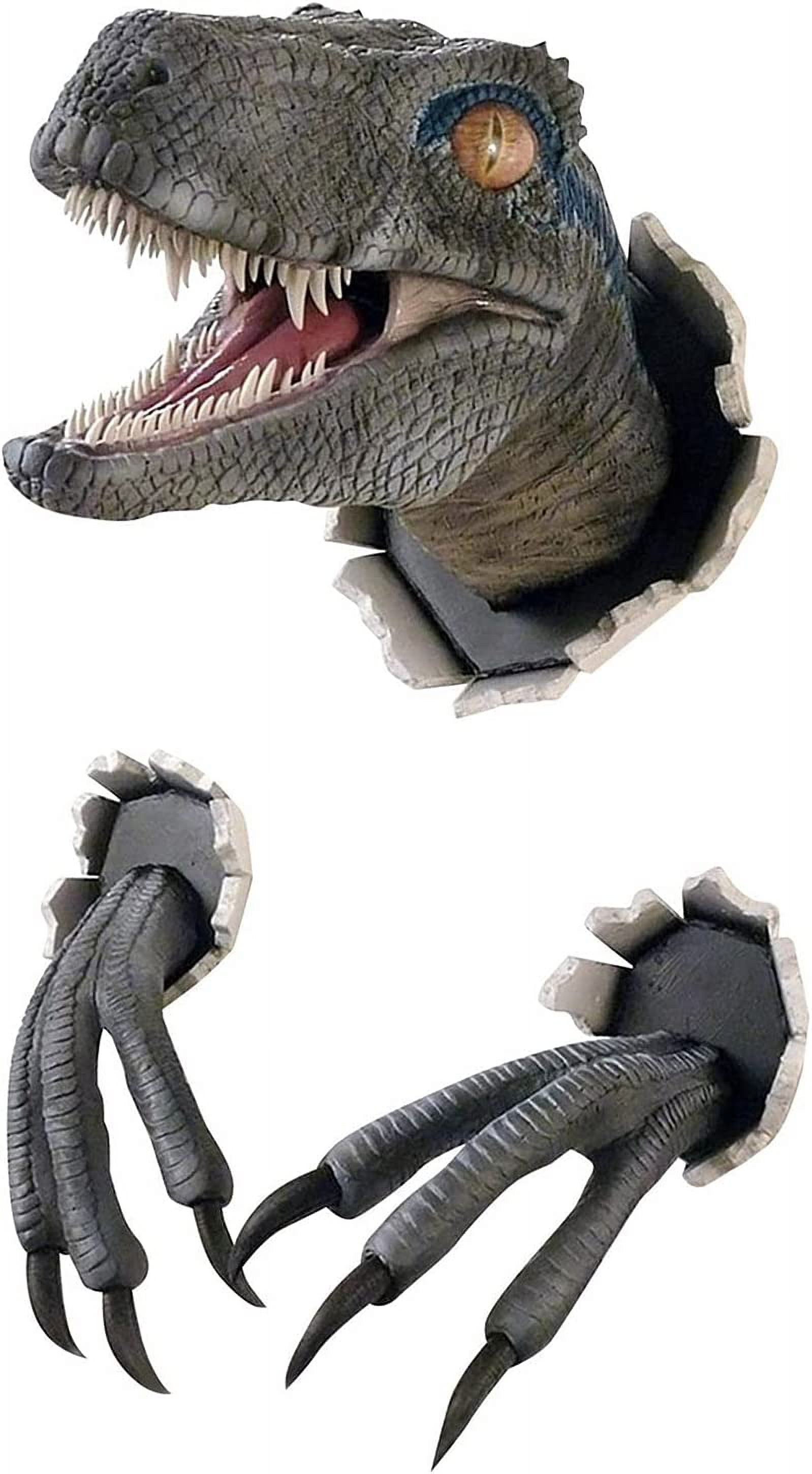 Wall-Mounted Dinosaur Resin Sculpture Wall-Broken Dinosaur Head with ...