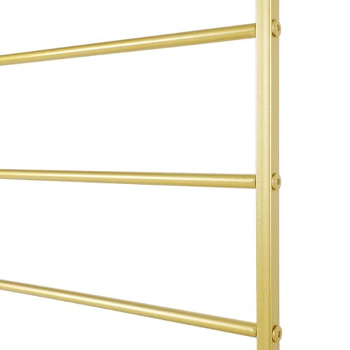 Wall Mounted Display Rack, 10-Layer Wall Scarf Rack Organizer, Space ...