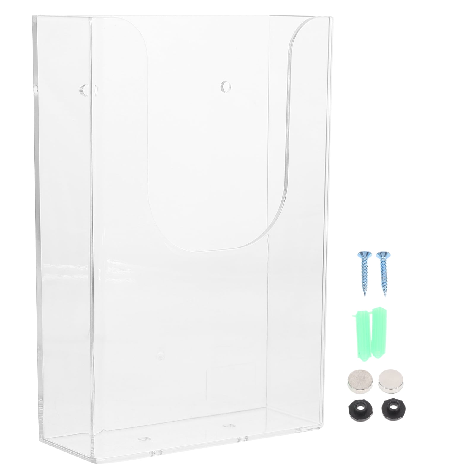 Wall-Mounted Document Rack Decor Office Folders Storage Bins ...