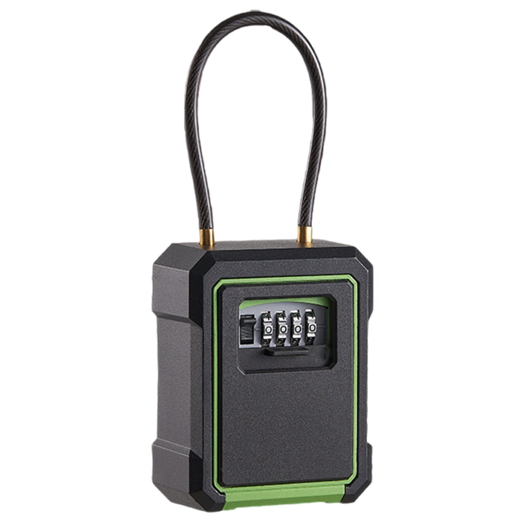 Wall Mounted Door Hanging Key Lock Box for House Keys 3 Digit ...