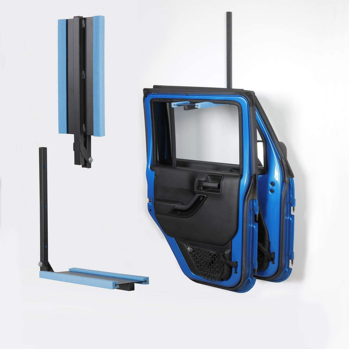 Wall Mounted Door Storage Rack Fits Jeep Doors 1941-Present. Sto-R ...