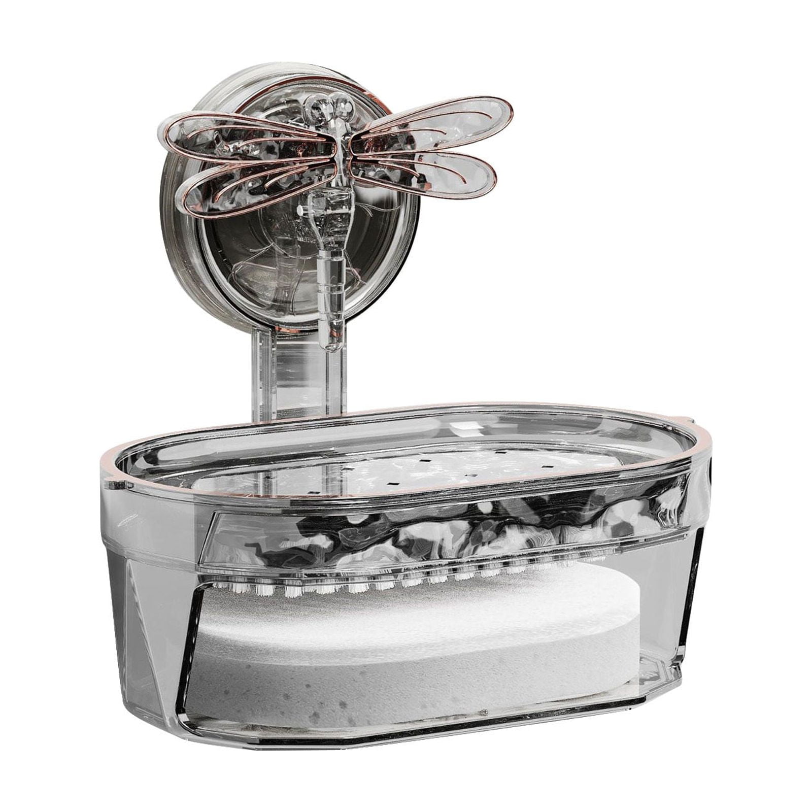 Wall Mounted Drainage Soap Box, Non Perforated Bathroom Soap Holder ...