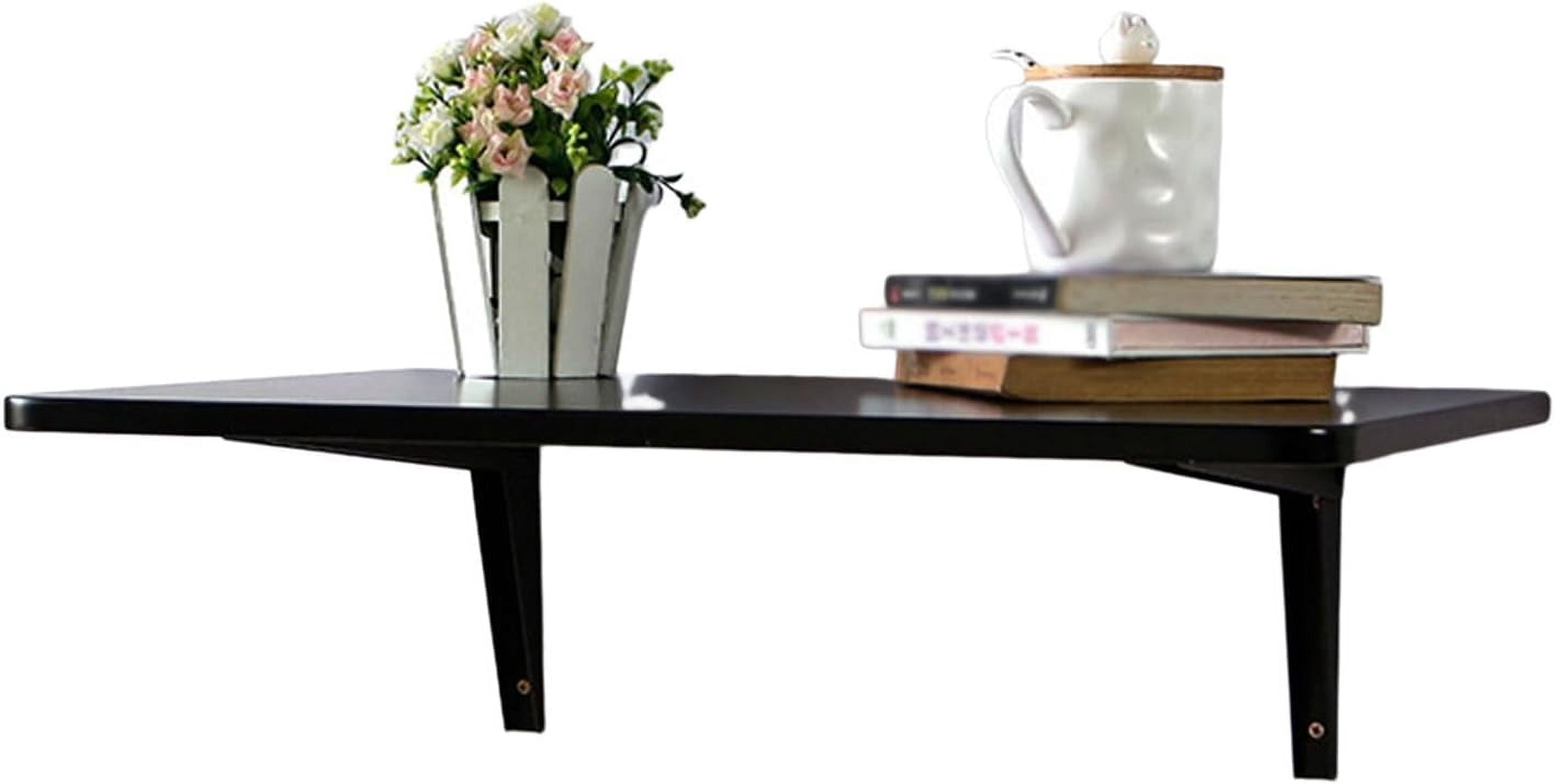 Wall-Mounted Drop-Leaf Foldable Table, Space Saving Laptop Desk ...