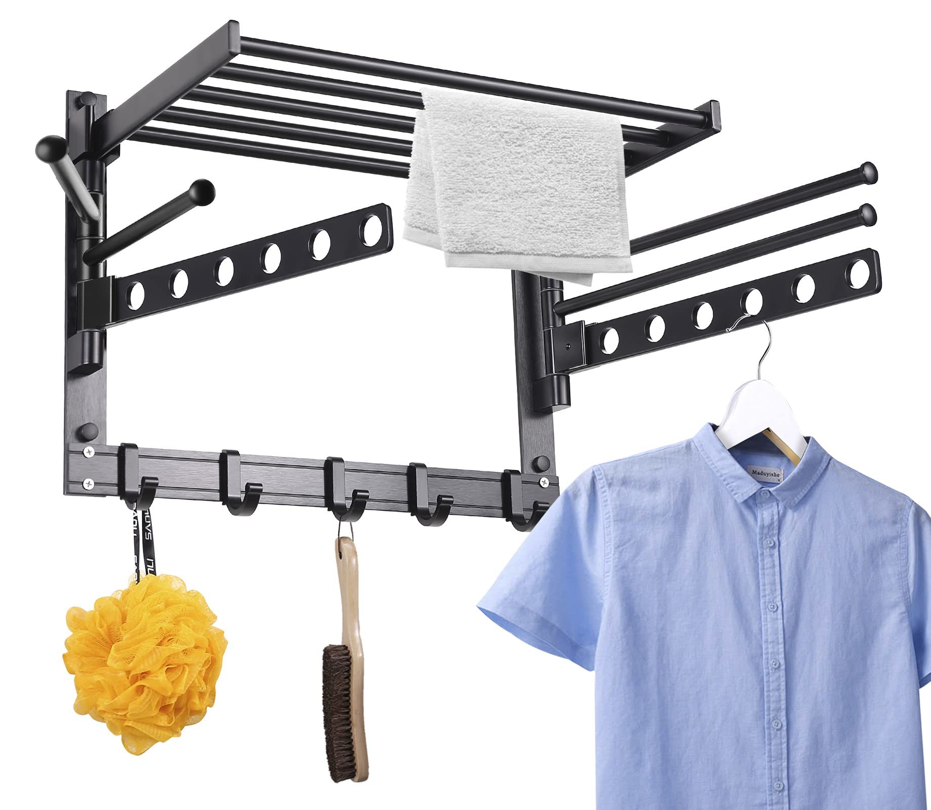 Wall-Mounted Drying Rack | Complete Drying Solution - Walmart.com