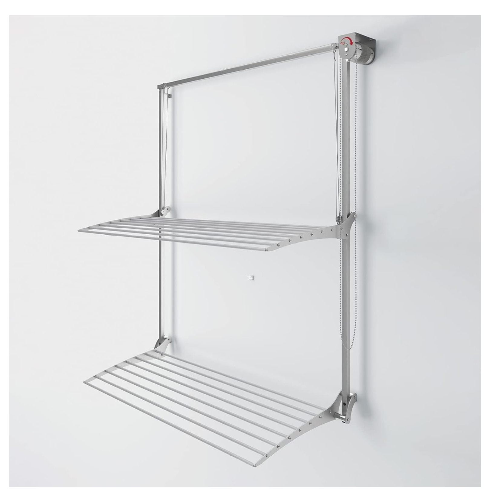 Wall Mounted Drying Rack, Wall, Wall Clothes line, Laundry Drying Rack ...