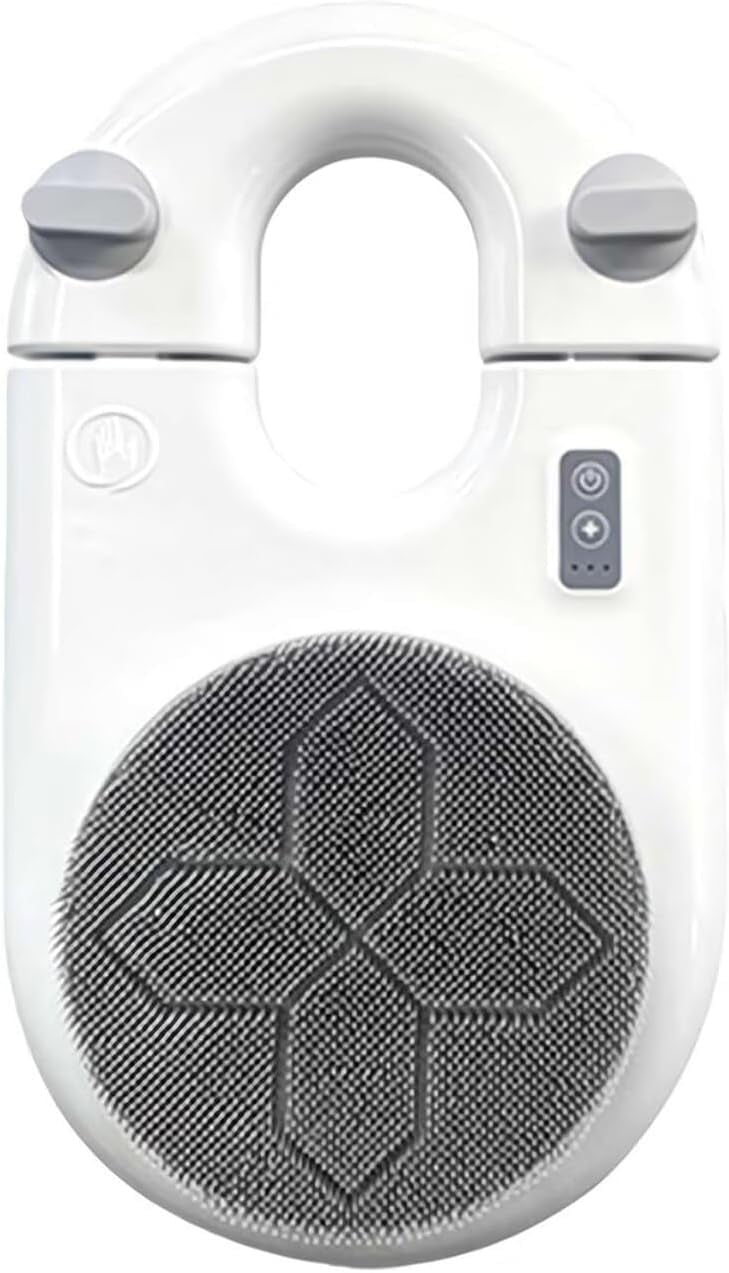 Wall Mounted Electric Back Scrubbers,360° Automatic Rota-Tion Shower ...