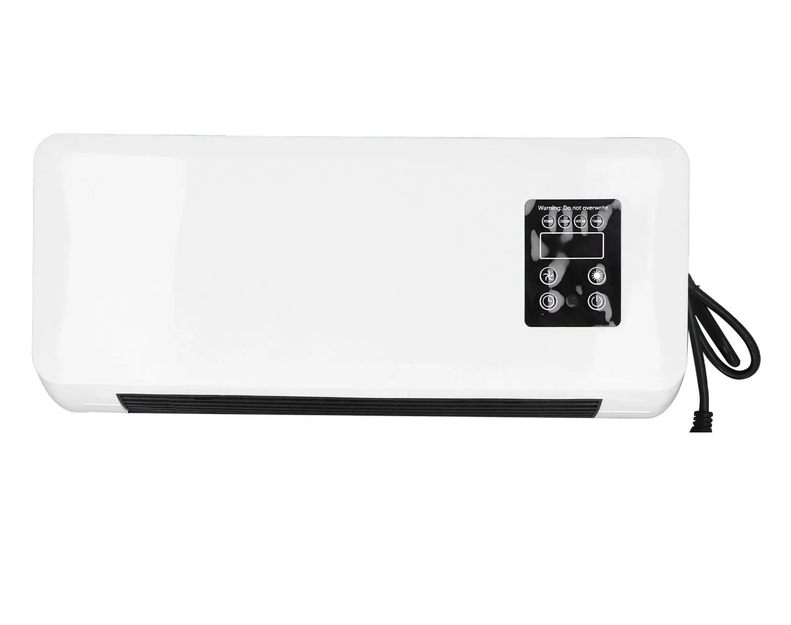 Wall Mounted Electric Heater Adjustable Two Modes Portable Touch Screen ...