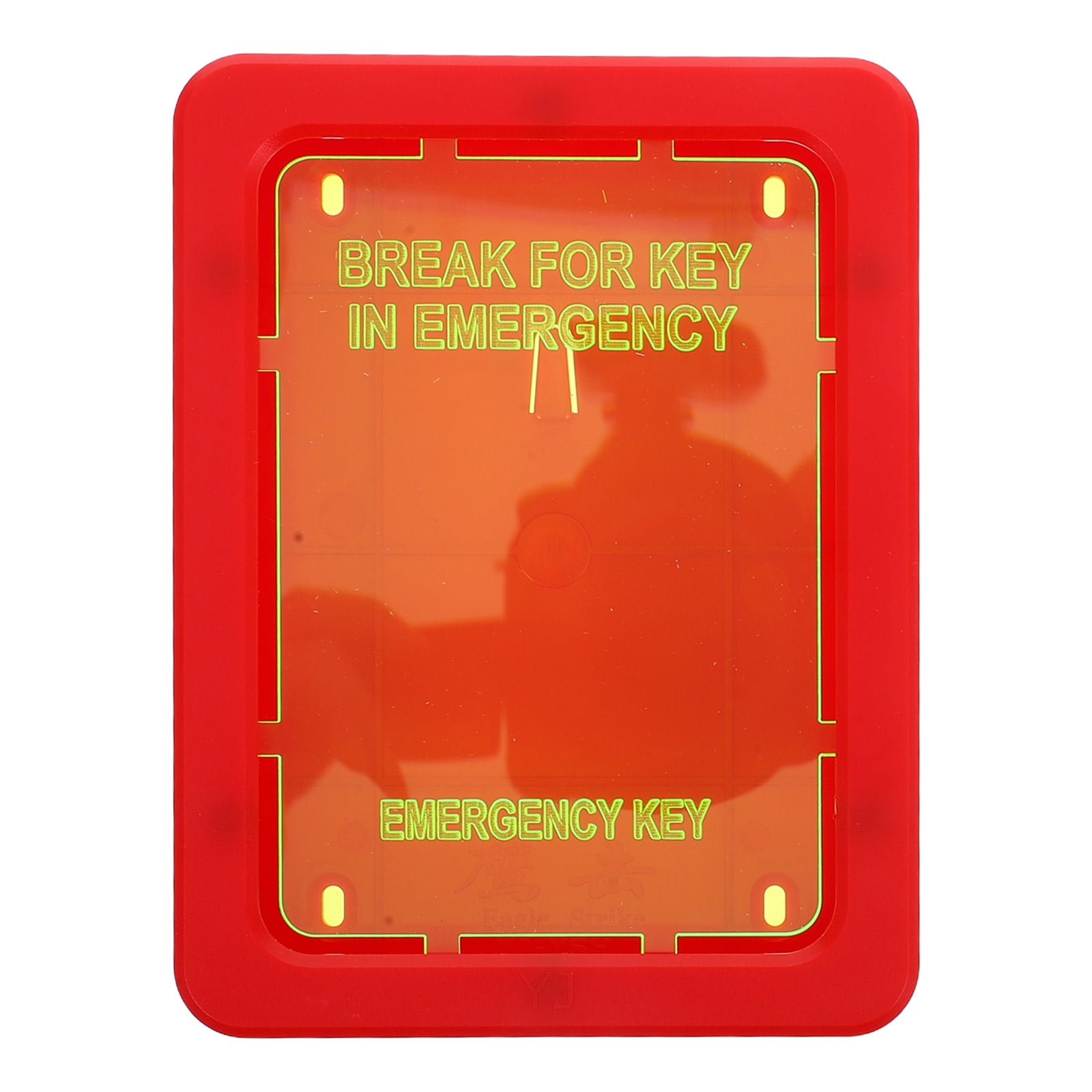 Wall Mounted Emergency Key Lock Box for Door Outdoor Key Storage Box ...