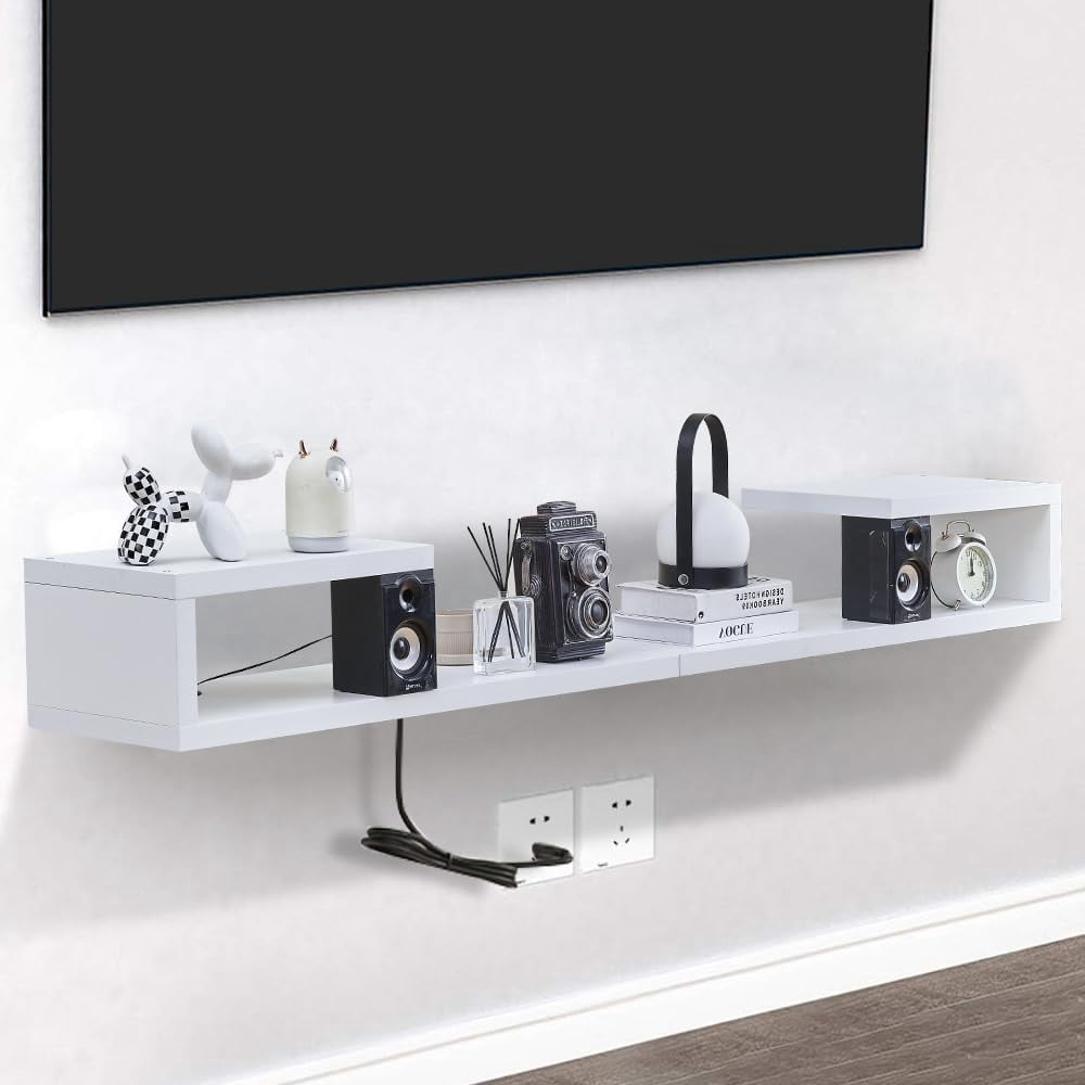 Wall Mounted Entertainment Center, Free Combination Floating TV Stand ...