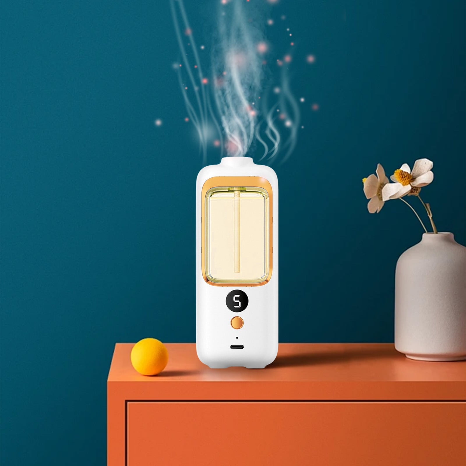 Wall Mounted Essential Oil Diffuser Aroma Oils Refill Rechargeable ...