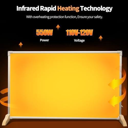 Wall Mounted Far Infrared Space Heating Panel with Legs,Energy Saving ...