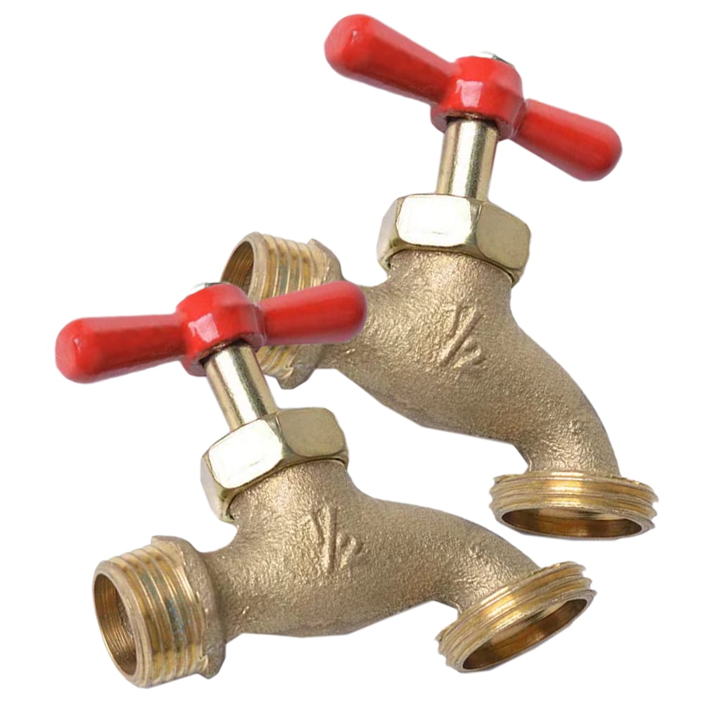 Wall Mounted Faucet Garden Hose Watering External 4-minute Slow-open ...