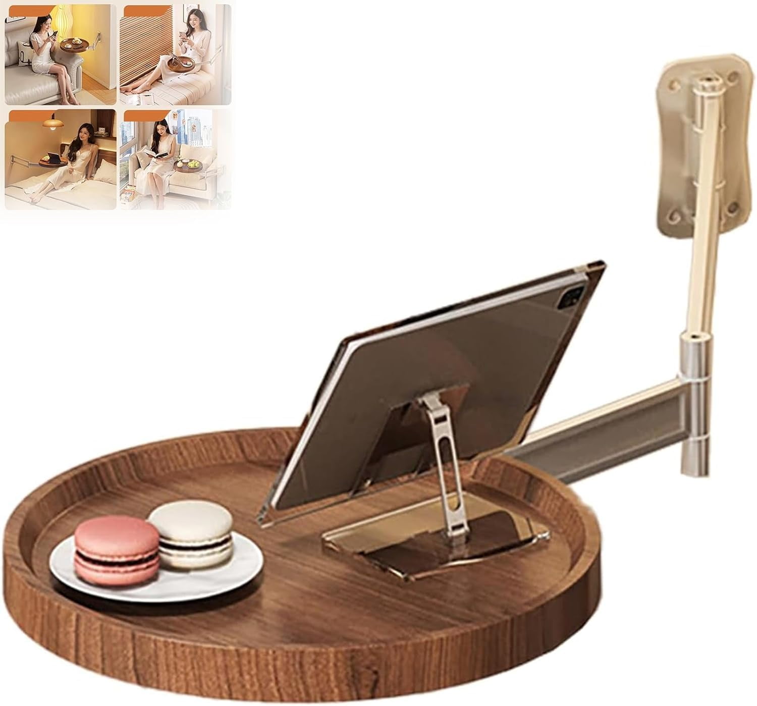 Wall Mounted Flip Down Table Sofa Floating Table Extender Shelf for ...