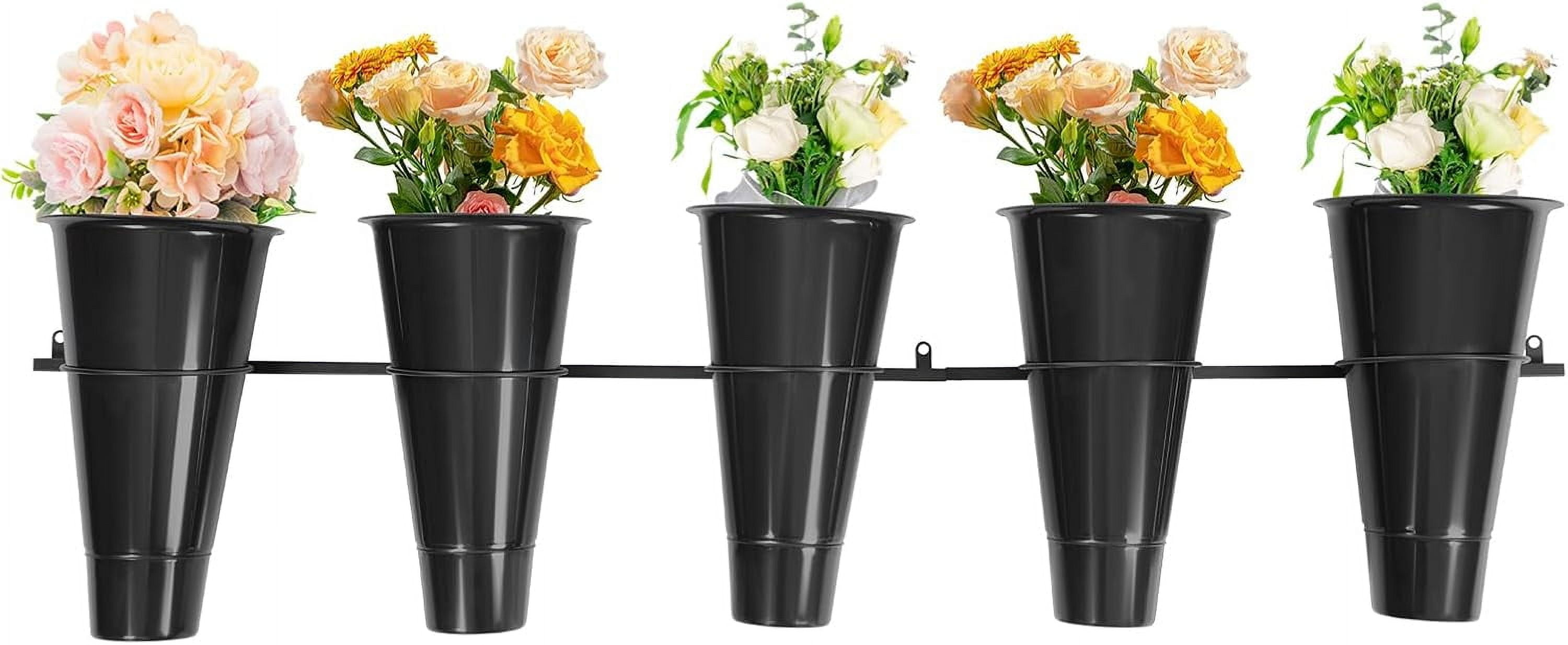 Wall Mounted Flower Display Stand, Decorative Florist Bouquet Shelf ...