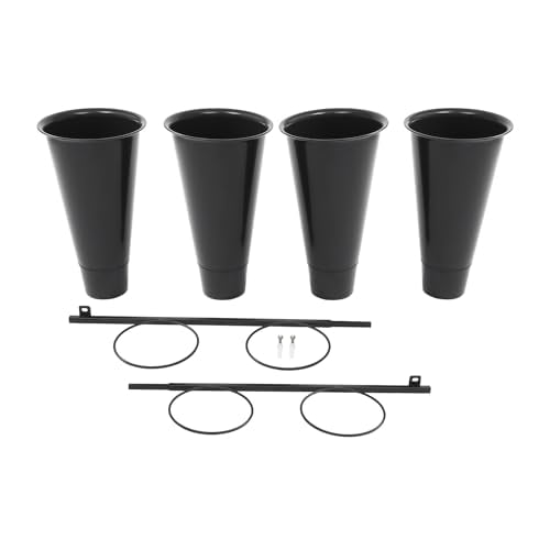 Wall Mounted Flower Display Stand with Buckets, Wall Mounted Plant ...