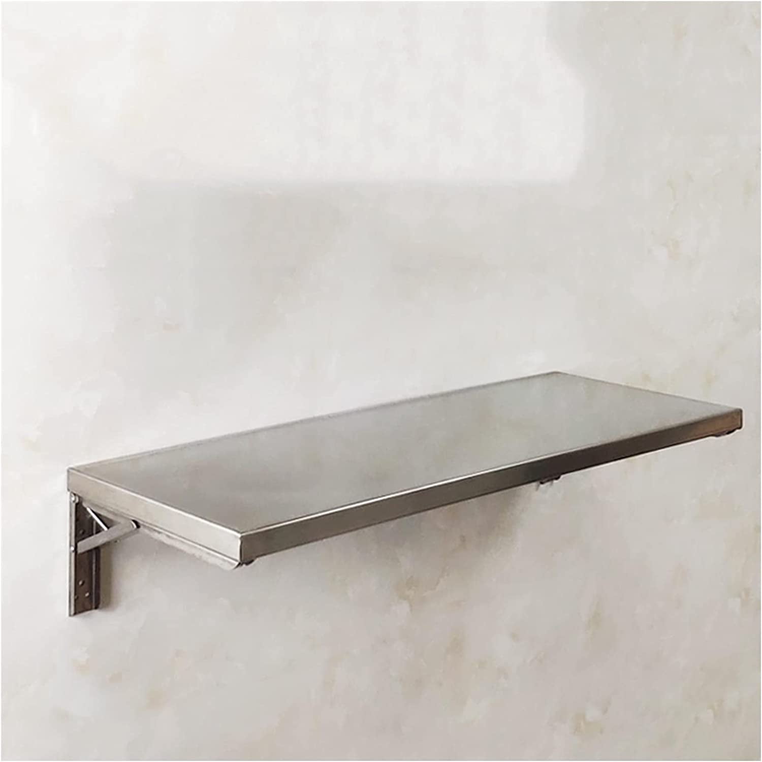 Wall Mounted Fold Down Table 304 Stainless Steel Floating Desk ...