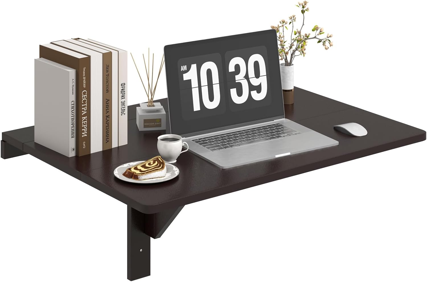 Wall Mounted Folding Desk, Fold Down Desk Drop Leaf Table, Laundry ...