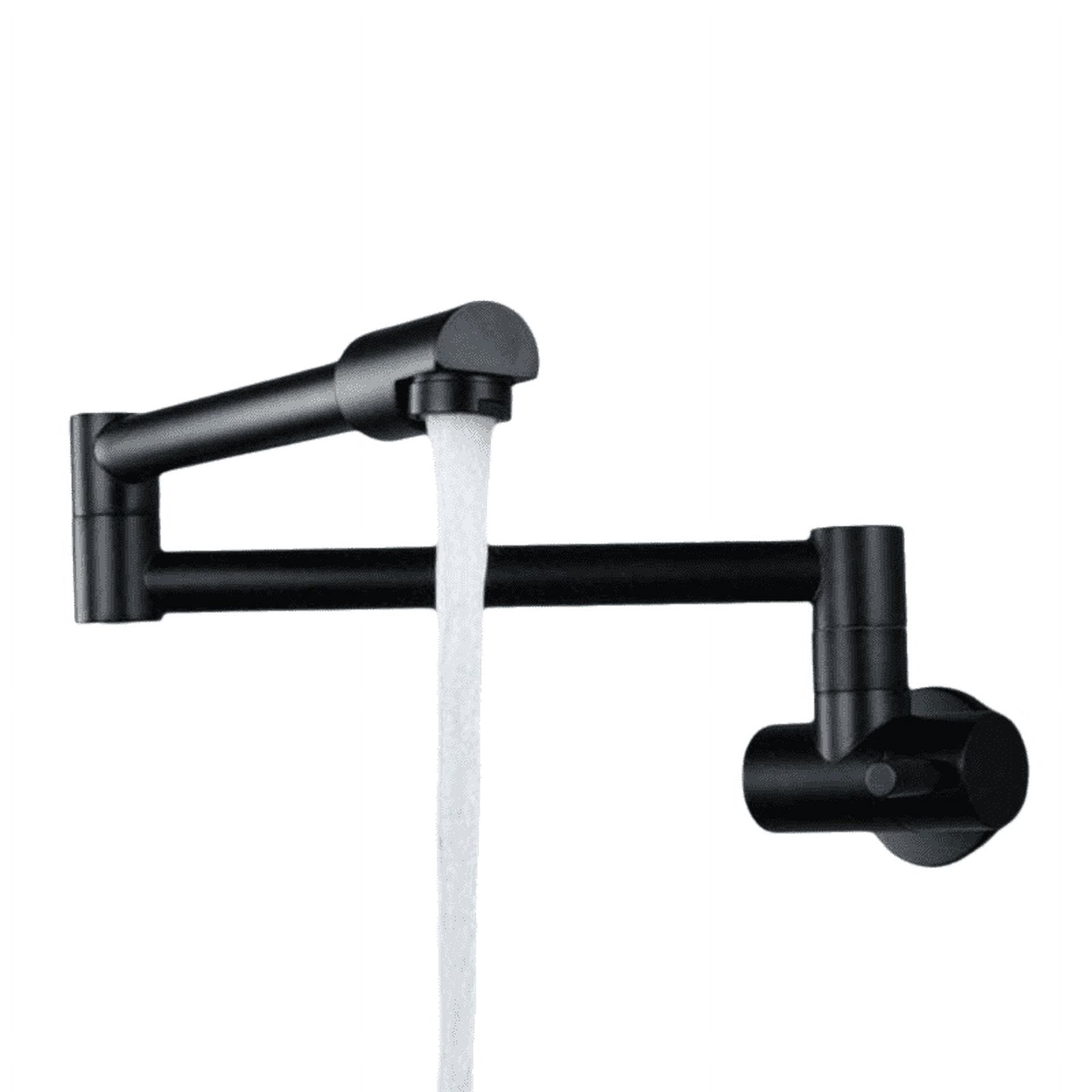 Wall Mounted Folding Kitchen Faucet Mixer, Kitchen Sink Mixer ...