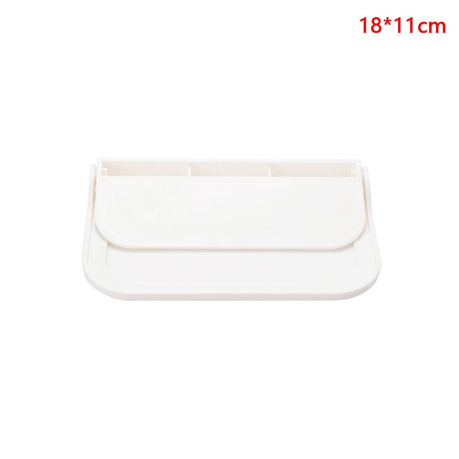 Wall Mounted Folding Shelf Saving Space Foldable Storage Rack Punch ...