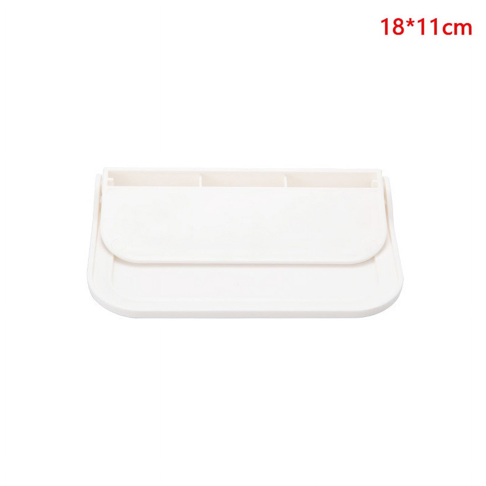 Wall Mounted Folding Shelf Saving Space Foldable Storage Rack Punch ...