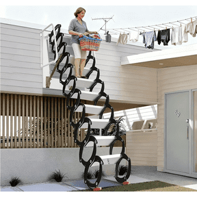Wall Mounted Folding Stairs