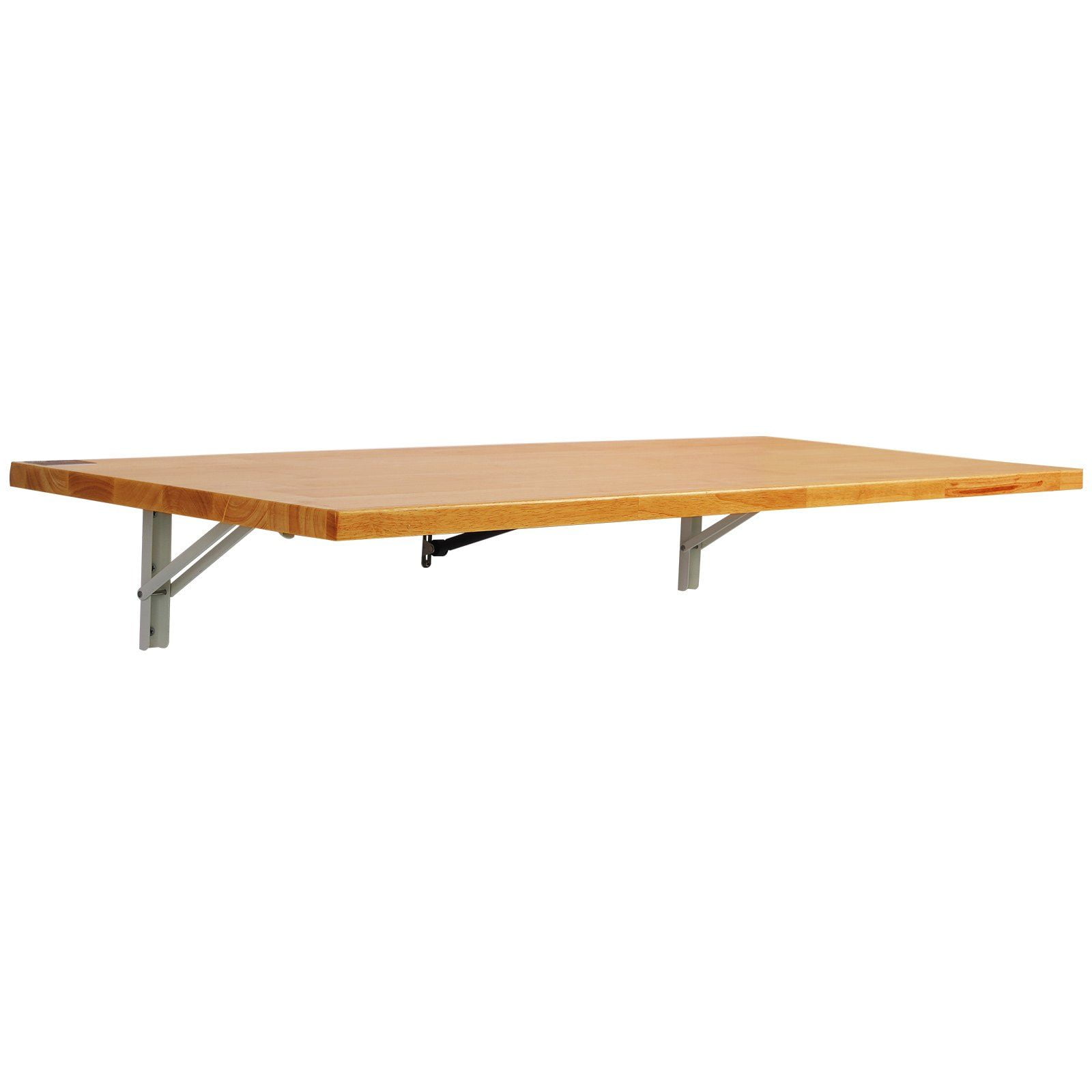 Wall Mounted Folding Table, 47.24" x 19.69" Wall Mount Drop Leaf Table ...