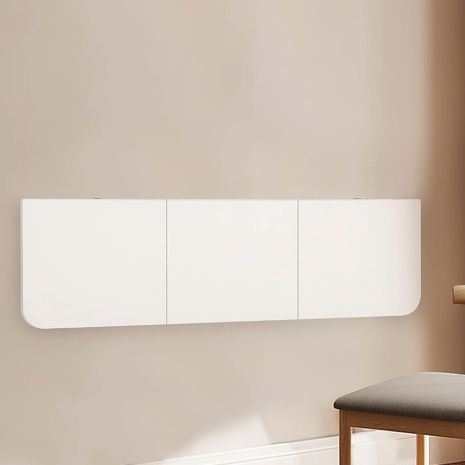 Wall Mounted Folding Table, 47.2x15.7 inches, Laundry Folding Wall ...