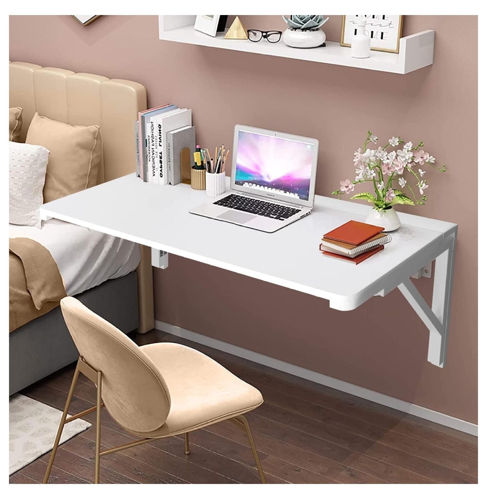 Wall Mounted Folding Table Fold Down Table for Laundry Kitchen Dining ...