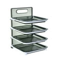 Wall Mounted Food Sorting Tray 4 Layers Storage Tray Collapsible Side ...