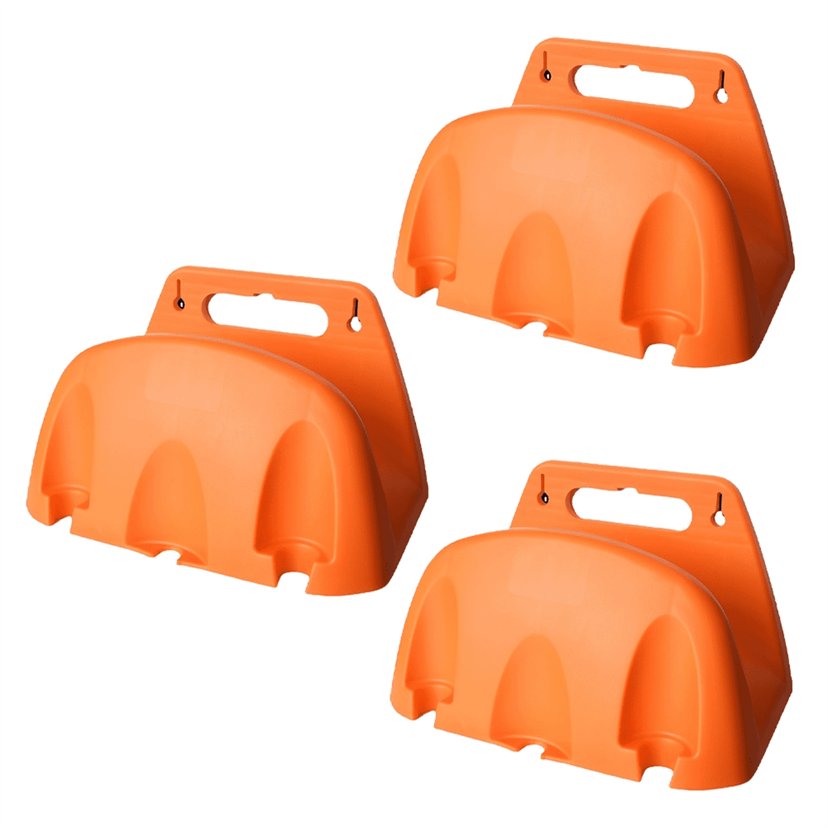 Wall Mounted Garden Irrigation Hose Hanger Plastic Rack Faucet Watering ...