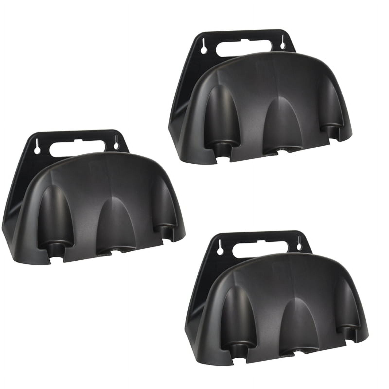 Wall Mounted Garden Irrigation Hose Hanger Plastic Rack black - Walmart.com