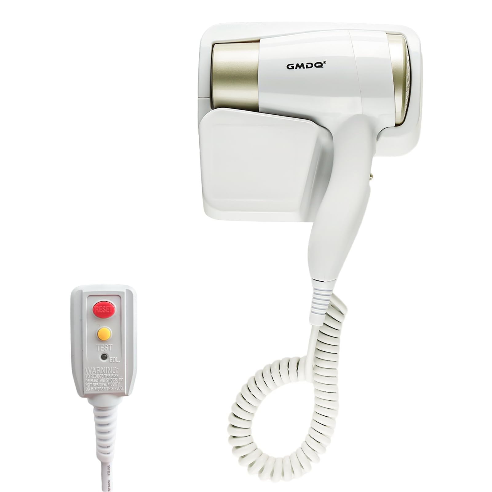 Wall Mounted Hair Dryer for Bathroom - 110V Professional Blow Dryer ...