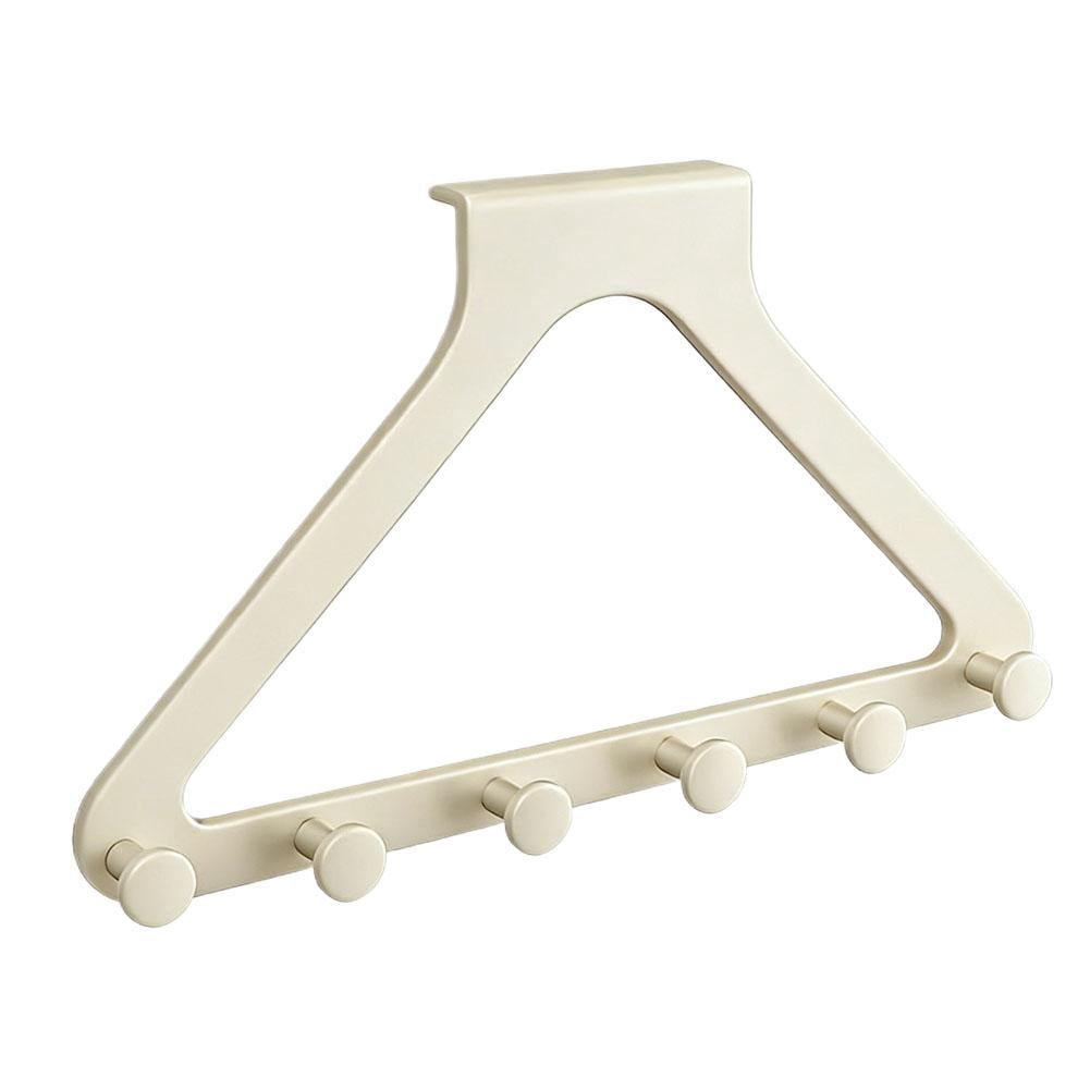Wall Mounted Hooks Gun Gray, No Drilling Installation, for Entryway ...