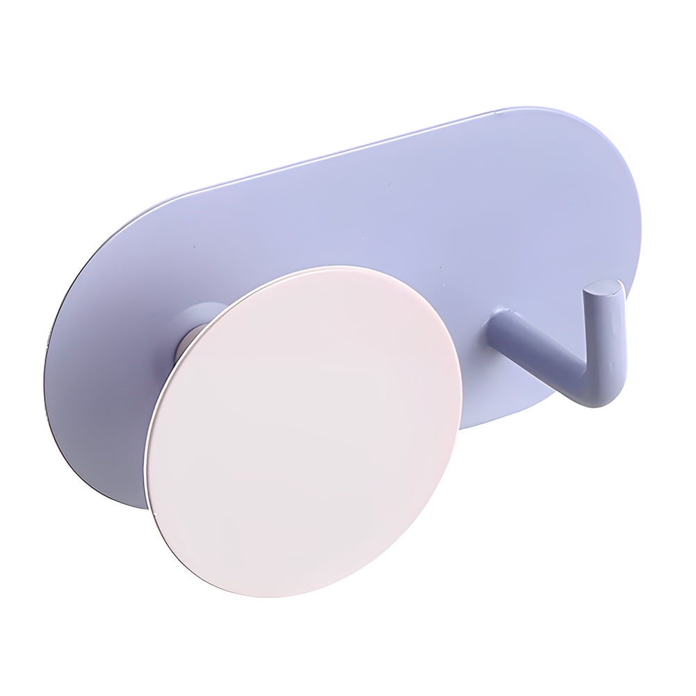 Wall Mounted Hooks for Hanging Self Adhesive Towel Storage Hooks Punch ...