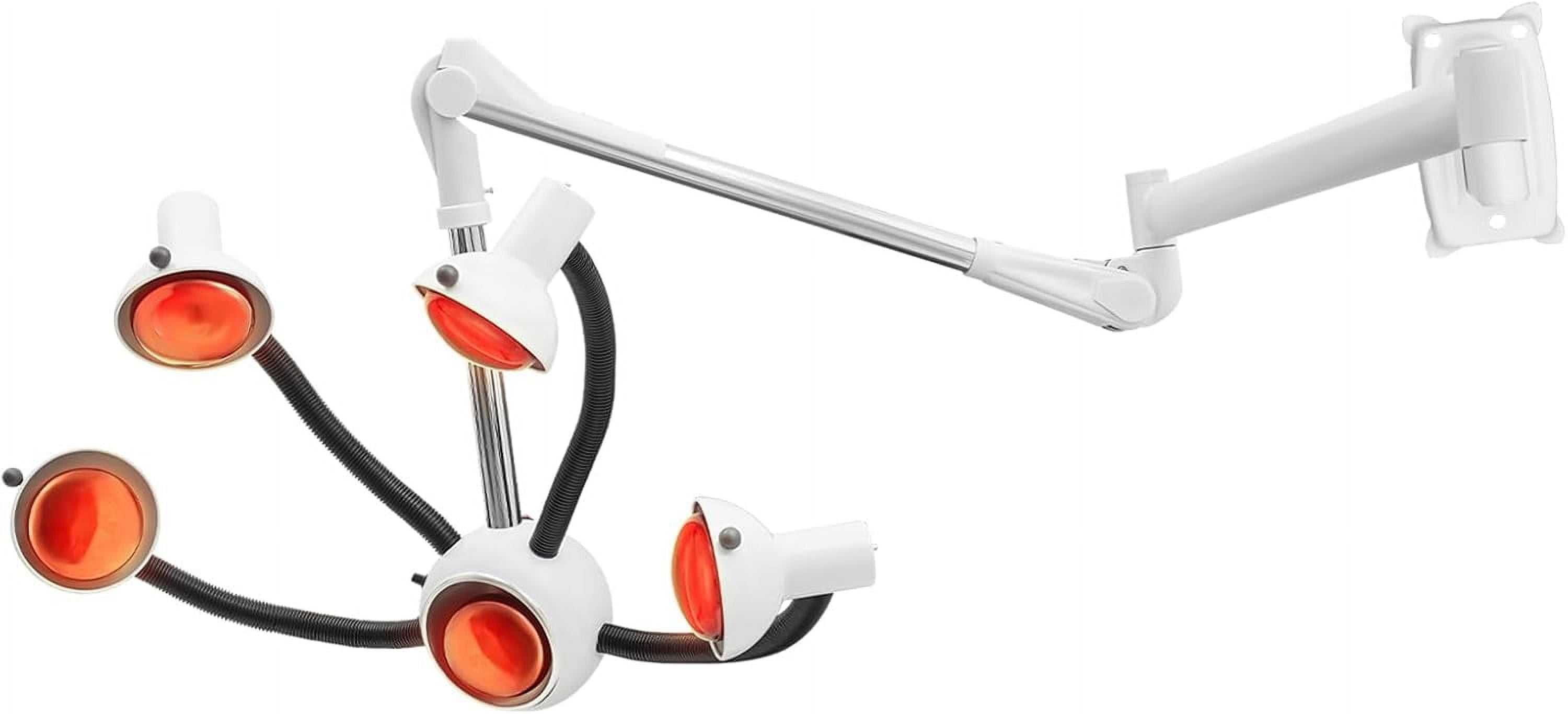 Wall Mounted Infrared Hair Dryer, 750W 5 Heads Multifunctional Salon ...