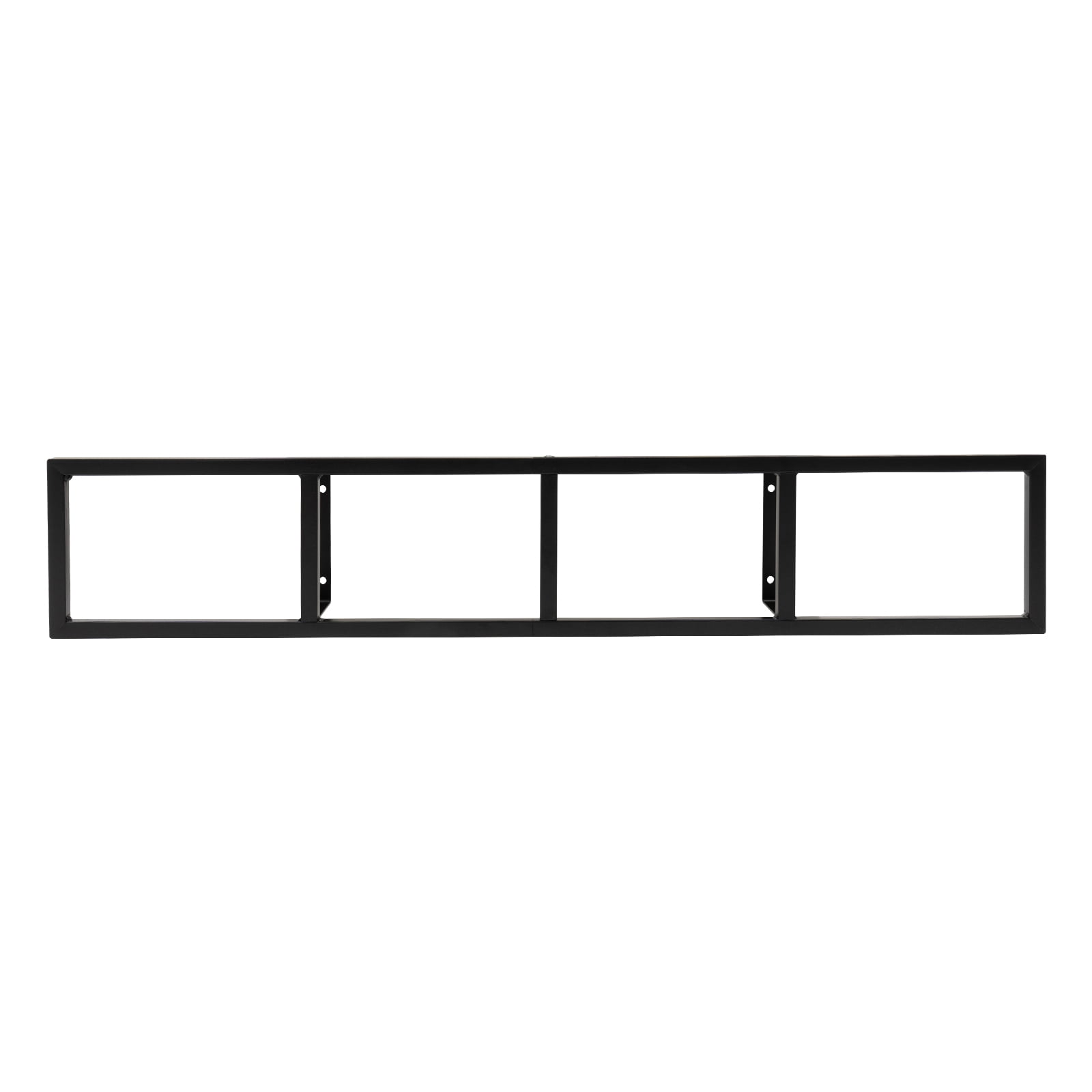 Wall-Mounted Iron CD Rack, Floating Design with Rounded Corners for ...