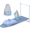 Costway 47" x 15" Iron Board with Removable Silver-coated Cover & Heavy ...