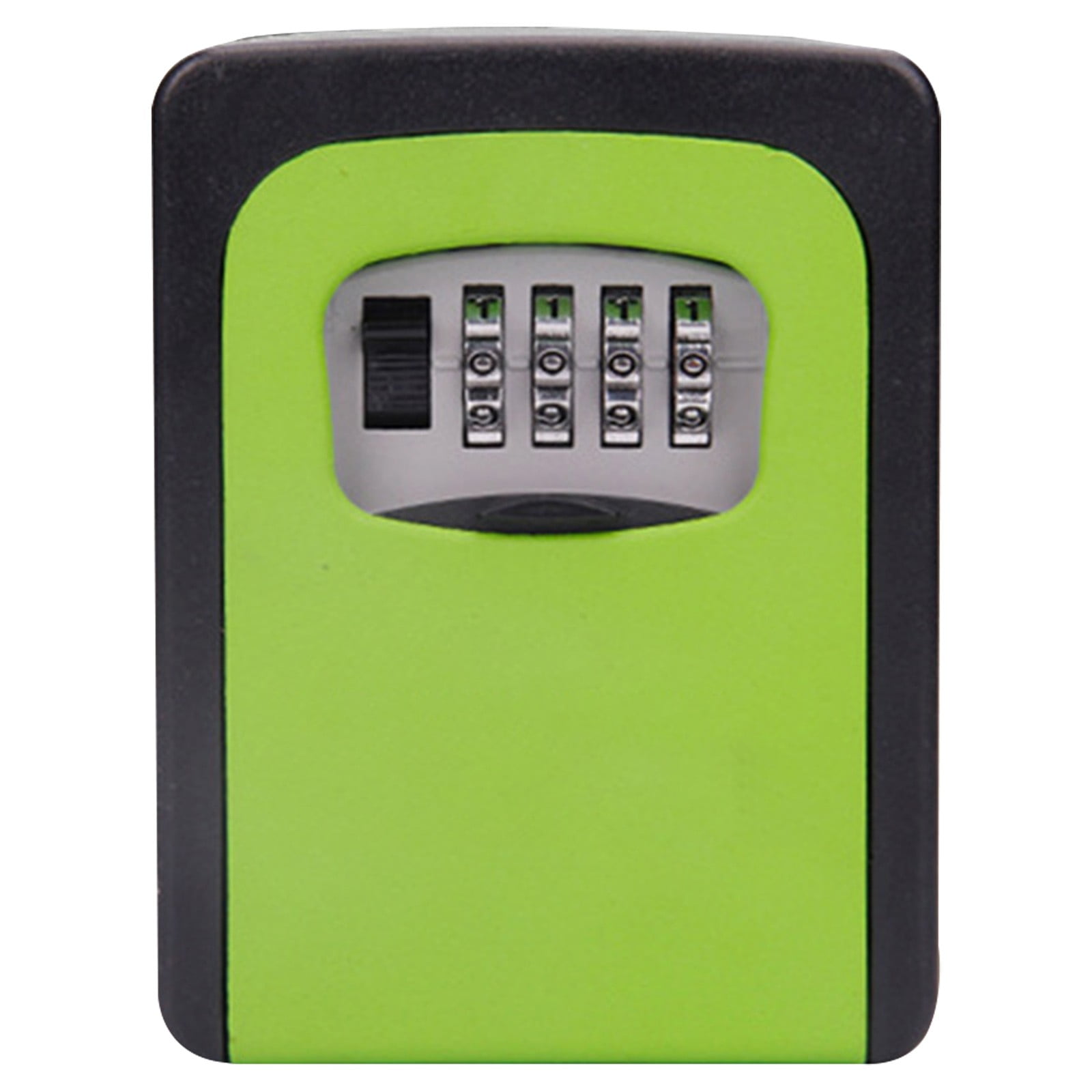 Wall Mounted Key Lock Box with 4 Digit Combination, Outdoor Key Safe ...