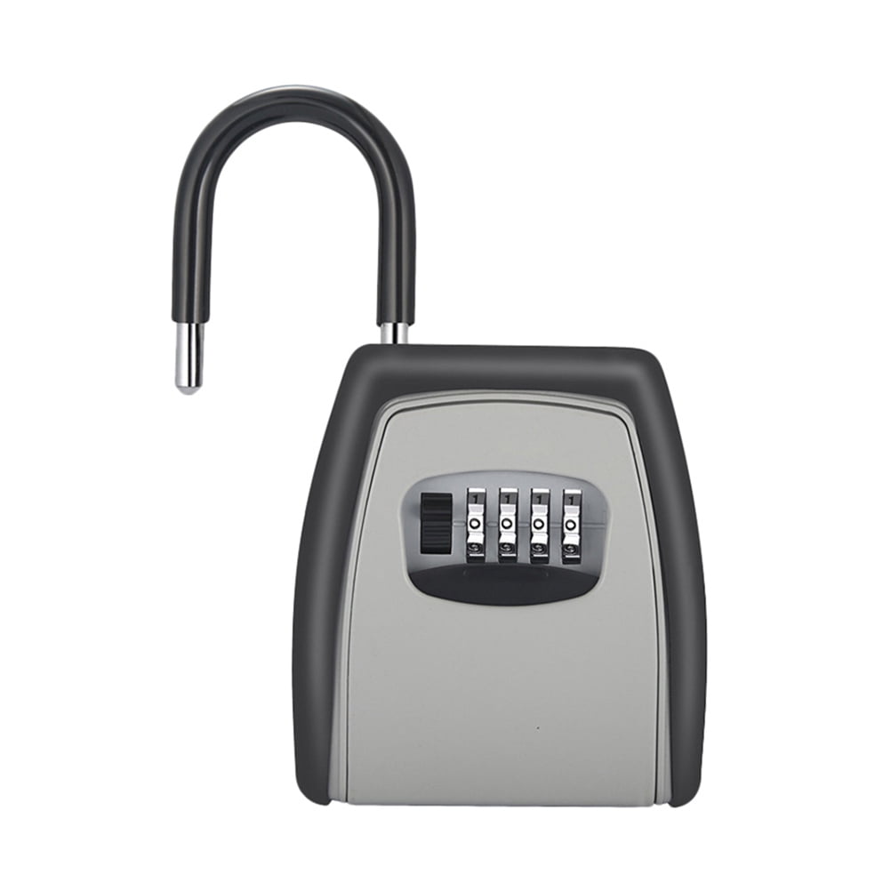 YuYiSan Wall Mounted Key Safe Box 4 Digit Combination Key Storage Lock ...