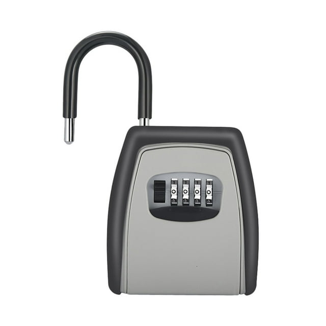 YuYiSan Wall Mounted Key Safe Box 4 Digit Combination Key Storage Lock ...