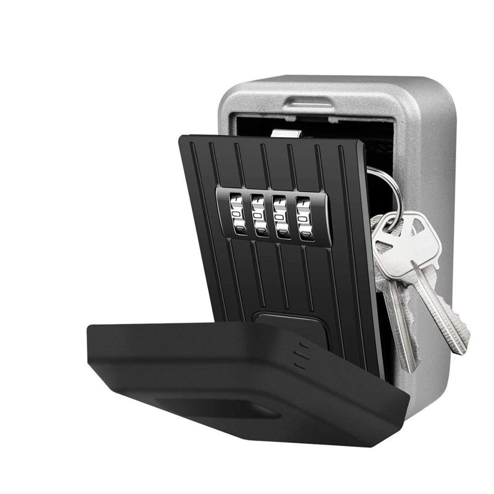 Wall Mounted Key Safe Box , Mini Storage Keybox Key Storage Lock Box ...