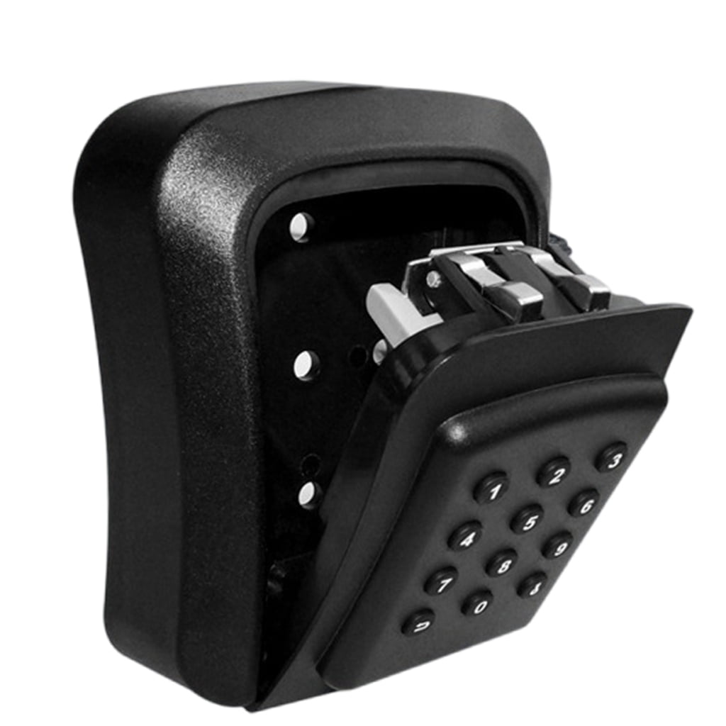 Wall Mounted Key Safe Lock Box Weatherproof Key Management Storage for ...