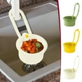 Wall-Mounted Kitchen Sink Draining Basket | Mesh Filter Screen Strainer ...